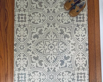 Canvas Floor Cloth | Etsy