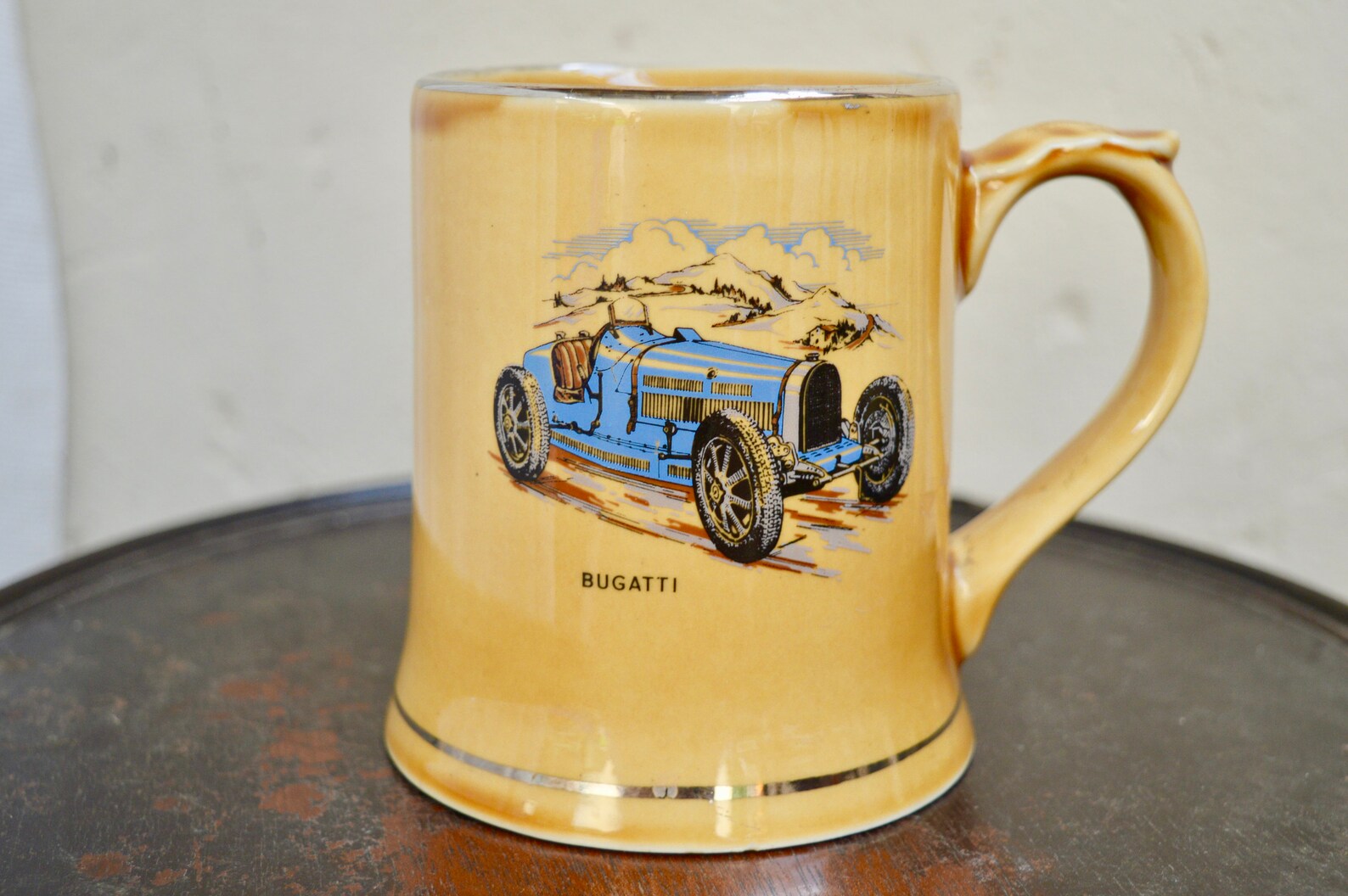 Vintage Mug Vintage Car Lover Car Mug 1920s Bugatti Mug | Etsy