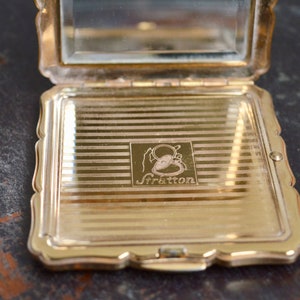 Vintage Compact, Stratton Compact, Square Compact, Black Compact ...