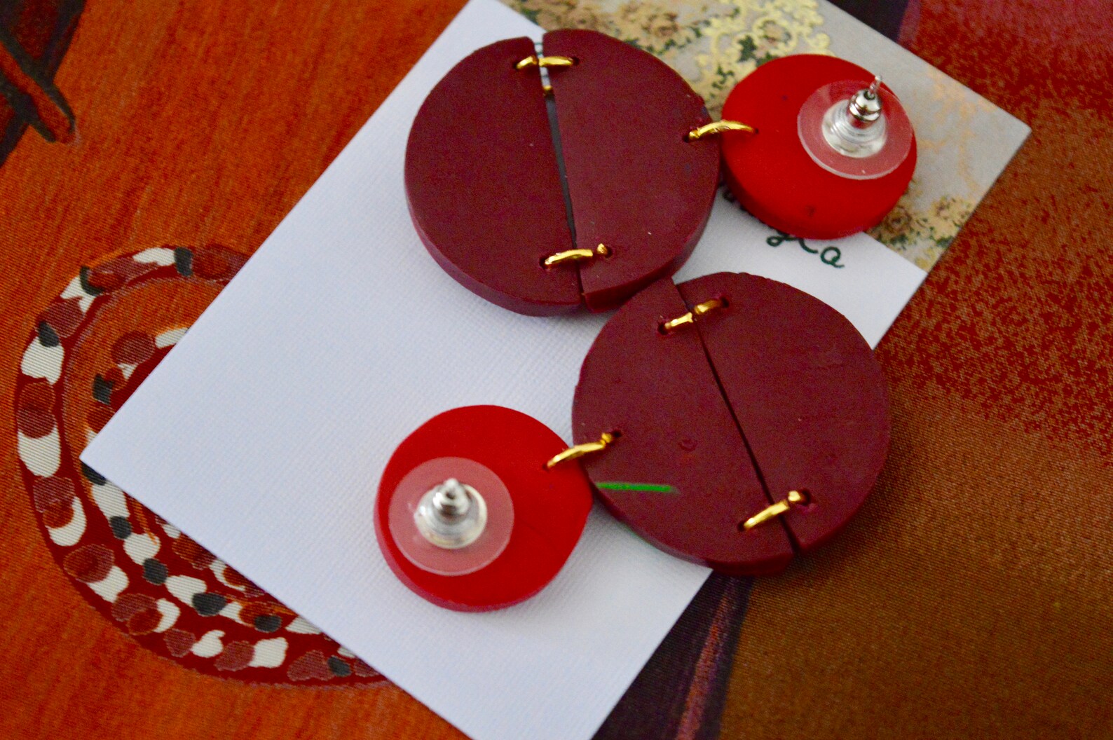 Polymer Clay Earrings, Cla Earrings, Clay Jewellery, Clay Jewelry ...