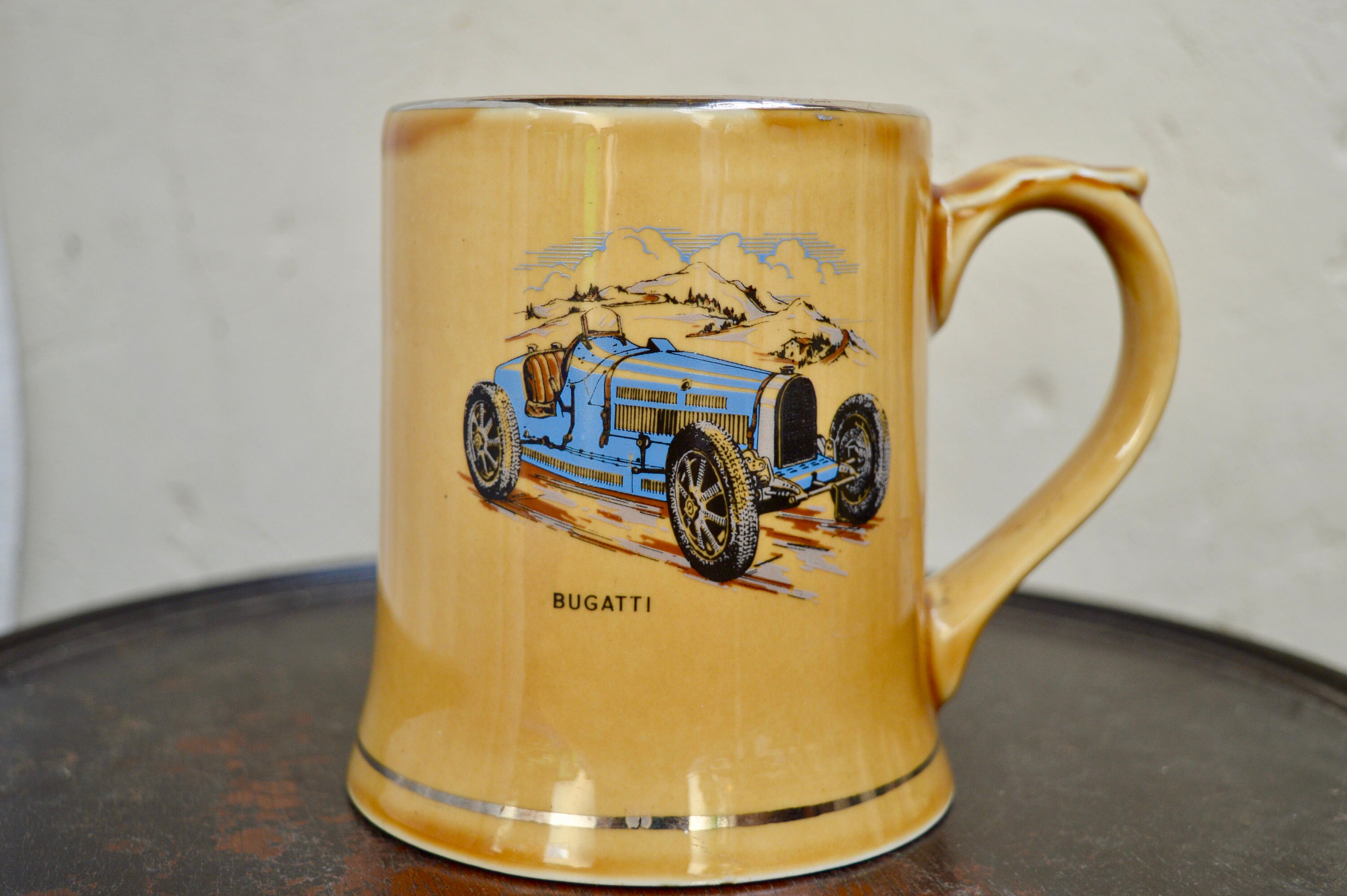 Vintage Mug Vintage Car Lover Car Mug 1920s Bugatti Mug | Etsy
