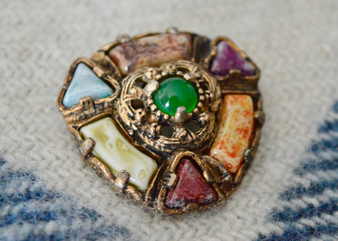 Vintage Brooch, Celtic Brooch, Scottish Brooch, Brooch, Brooch Vintage ...