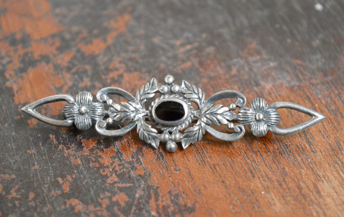Sterling Silver Brooch, Floral Brooch, Silver Brooch, Brooches in Uk ...