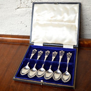 Vintage Teaspoons, Silver Teaspoons, Birmingham Silver Teaspoons ...