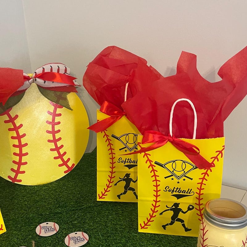 Softball Party Favor - Etsy