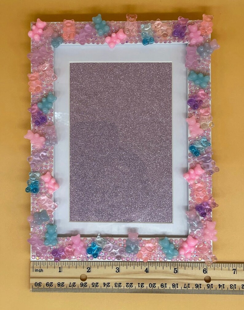 Bubblegum Gummy Bear Picture Frame 5x7 - Etsy