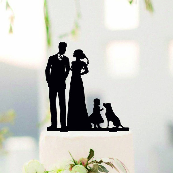 Wedding toppers silhouette - Etsy Nederland