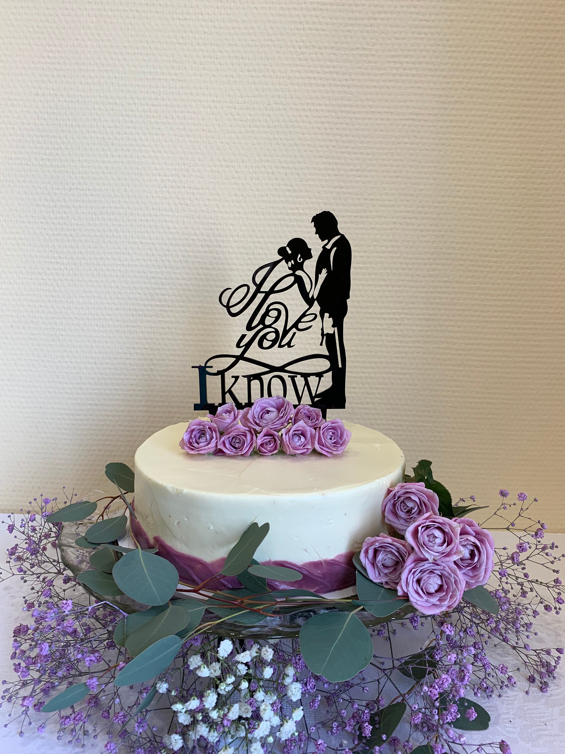 I love you I know Cake Topper Super Hero Wedding Cake Topper | Etsy