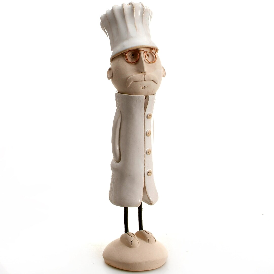 Culinary Chef in White Quirky Gift for Cooking Fans - Etsy