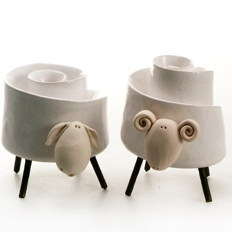 Sheep Ceramic Whimsical - Etsy UK