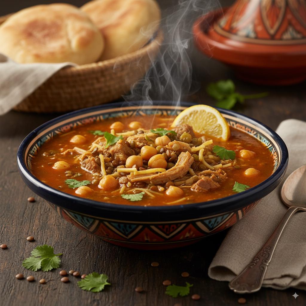 Moroccan Traditional Soup Recipe (harira)| Instant Digital Download ...