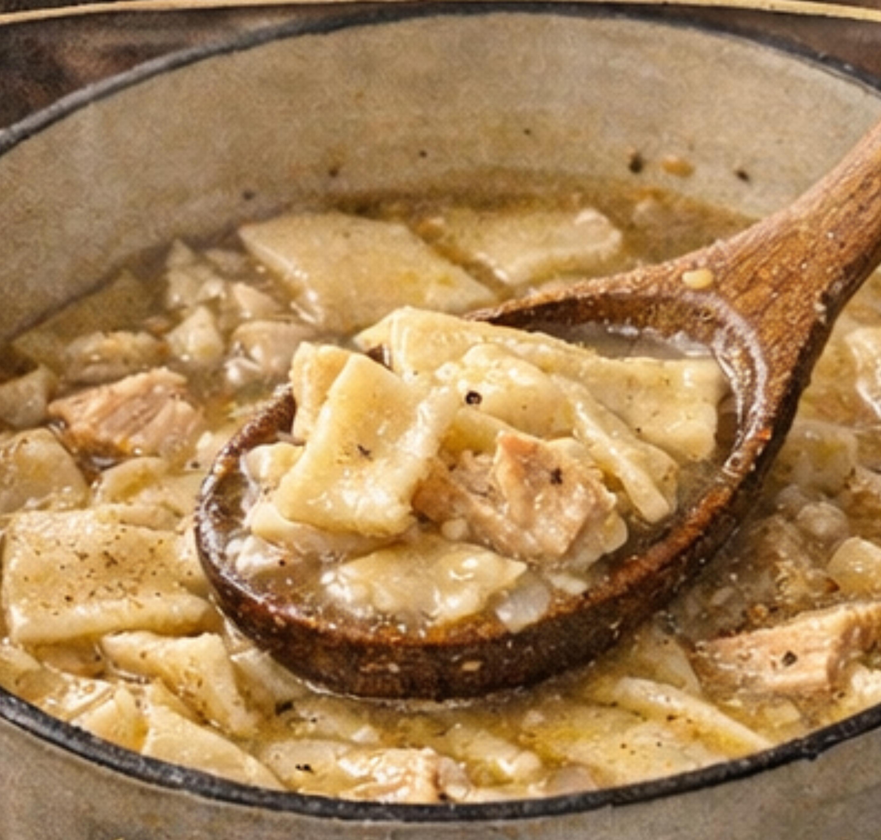 Chicken and Slick Dumplings Recipe | Southern Comfort Food (PDF ...