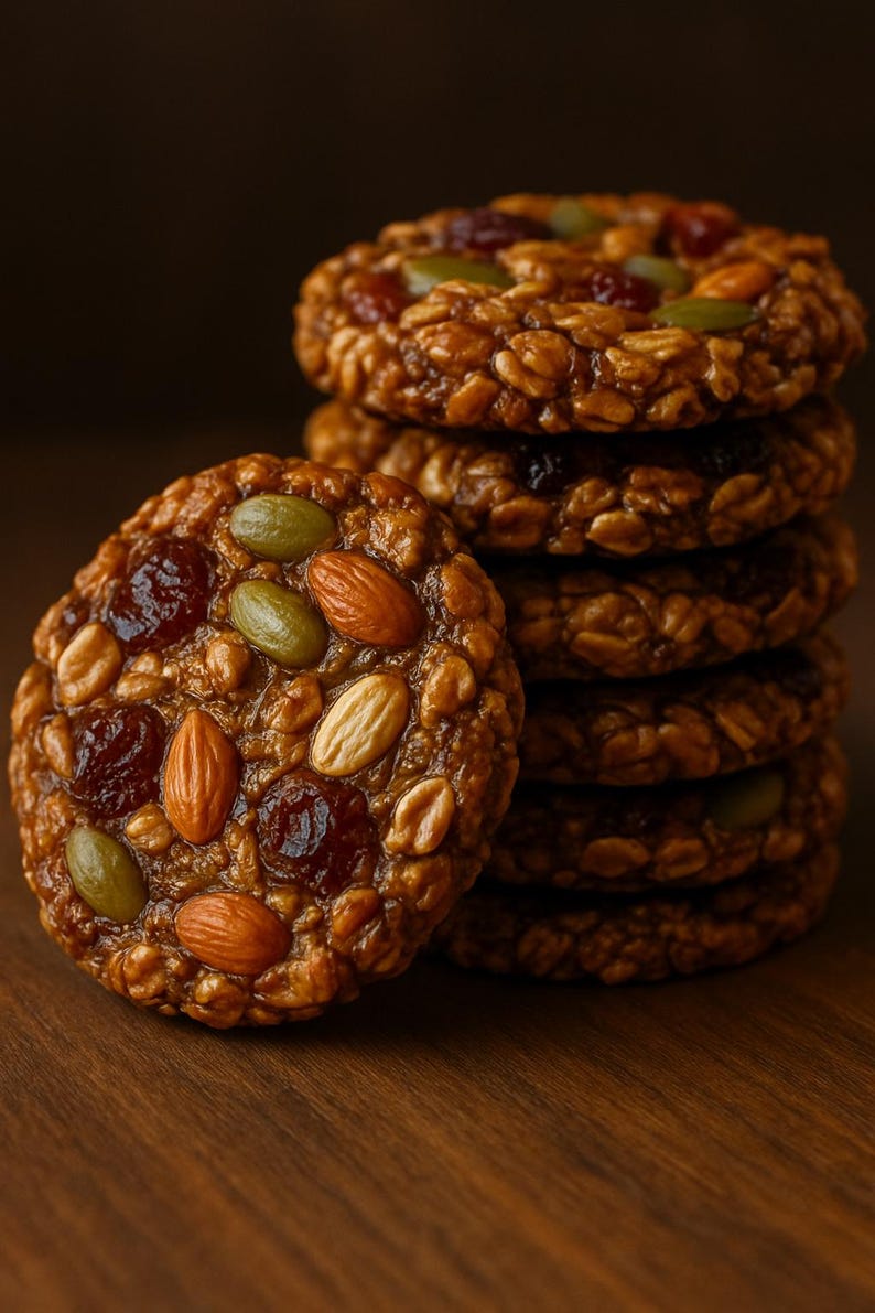Nut & Seed Energy Cookies Recipe: Healthy Vegan Snack (digital Download ...