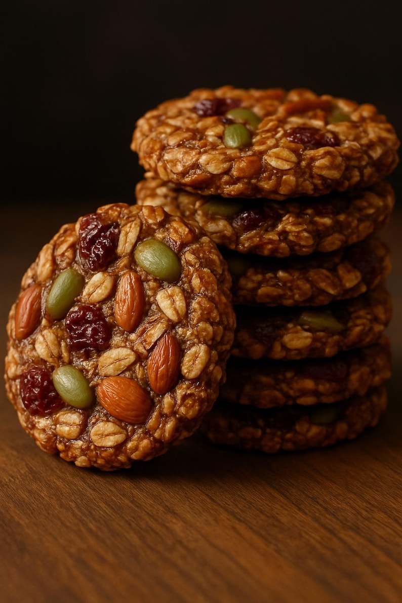 Nut & Seed Energy Cookies Recipe: Healthy Vegan Snack (digital Download ...