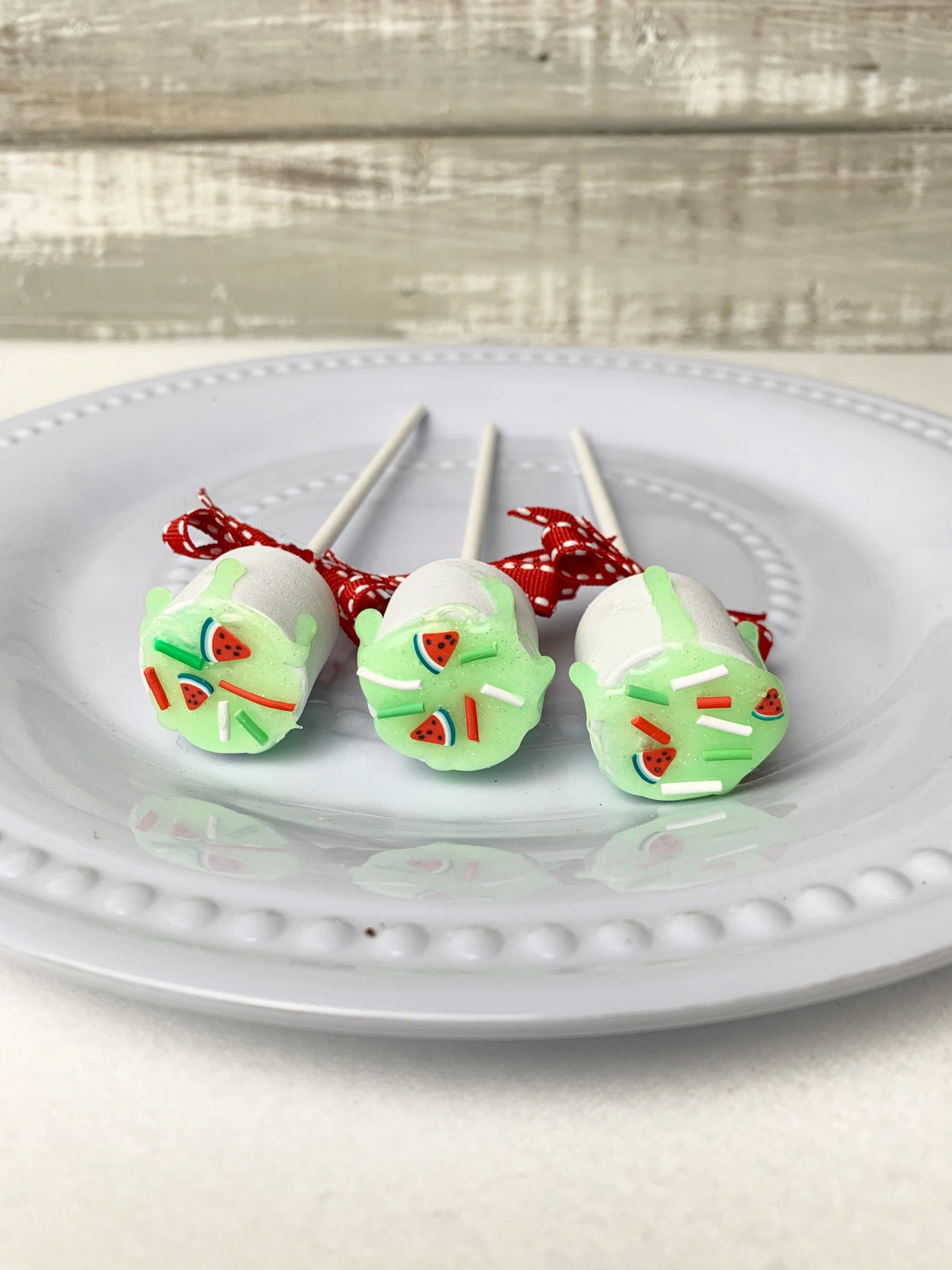 Fake Watermelon Marshmallows, Watermelon, Fake Marshmallows, 3 to an ...