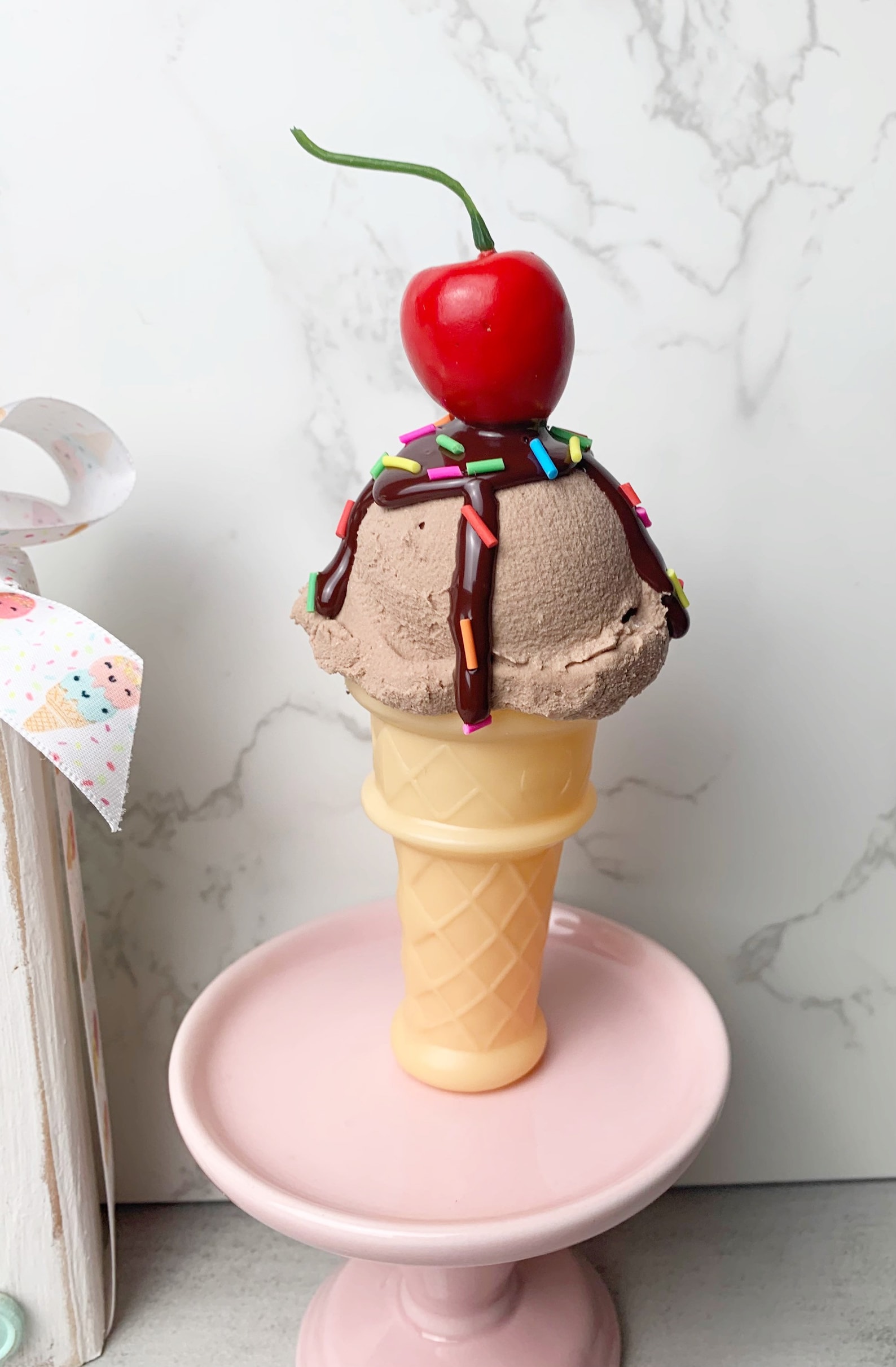 Fake Ice Cream Ice Cream Decor Birthday Decor Summer Decor - Etsy