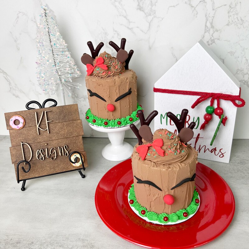Fake Christmas Cake - Etsy