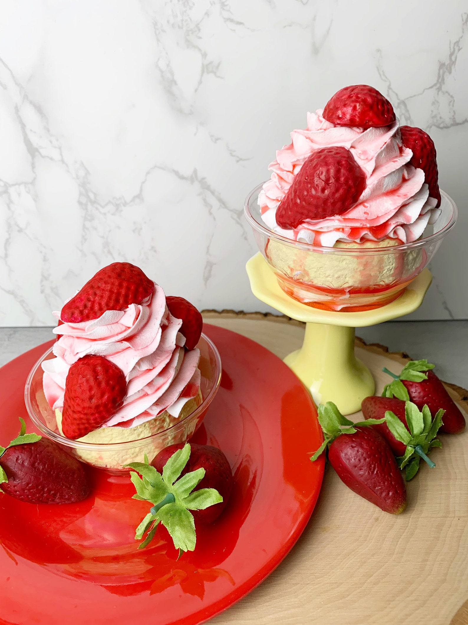 Fake Strawberry Shortcake, Fake Strawberries, Fake Fair Food ...
