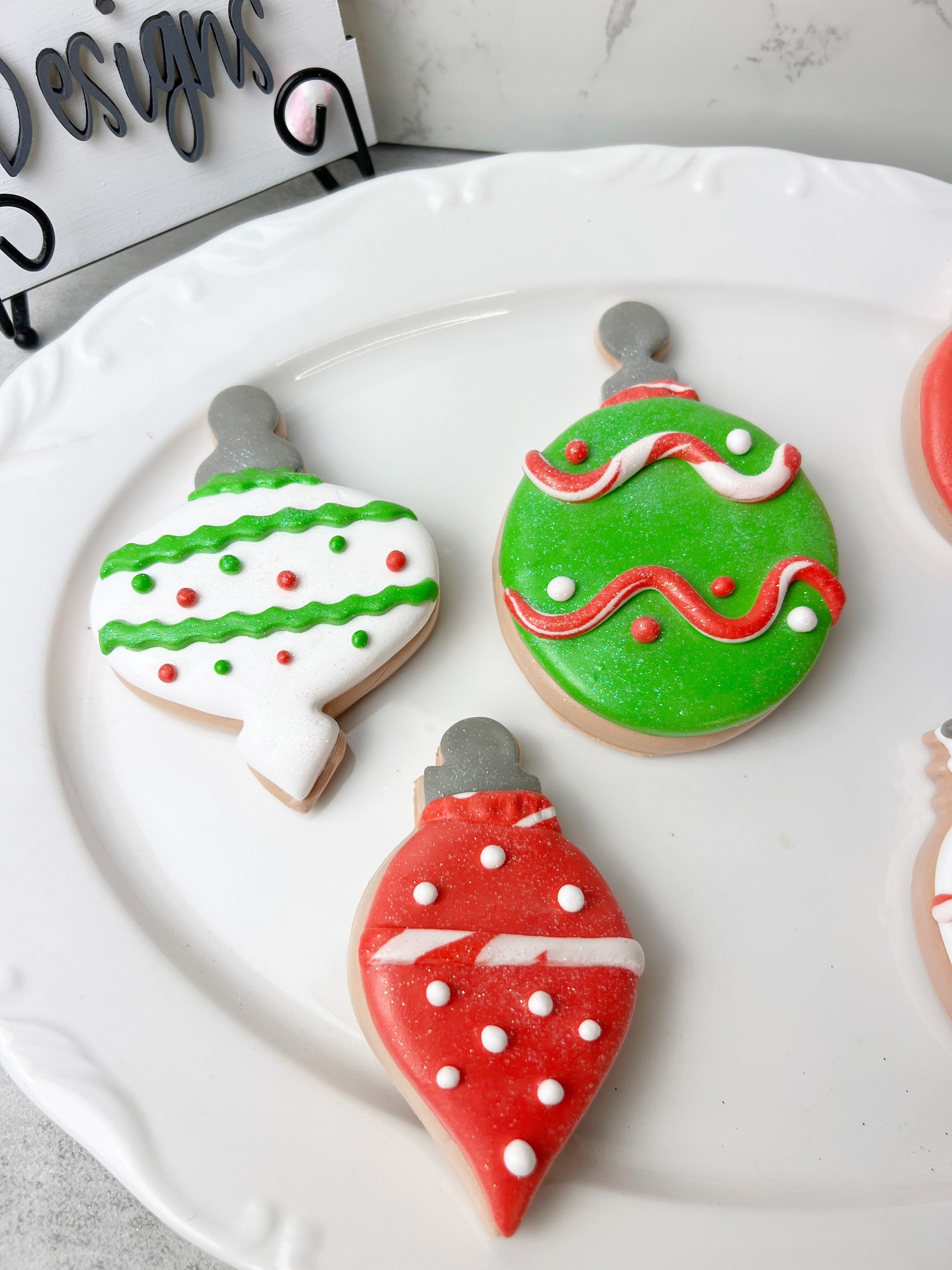 Christmas Fake Cookies Fake Ornament Cookies Christmas Fake - Etsy