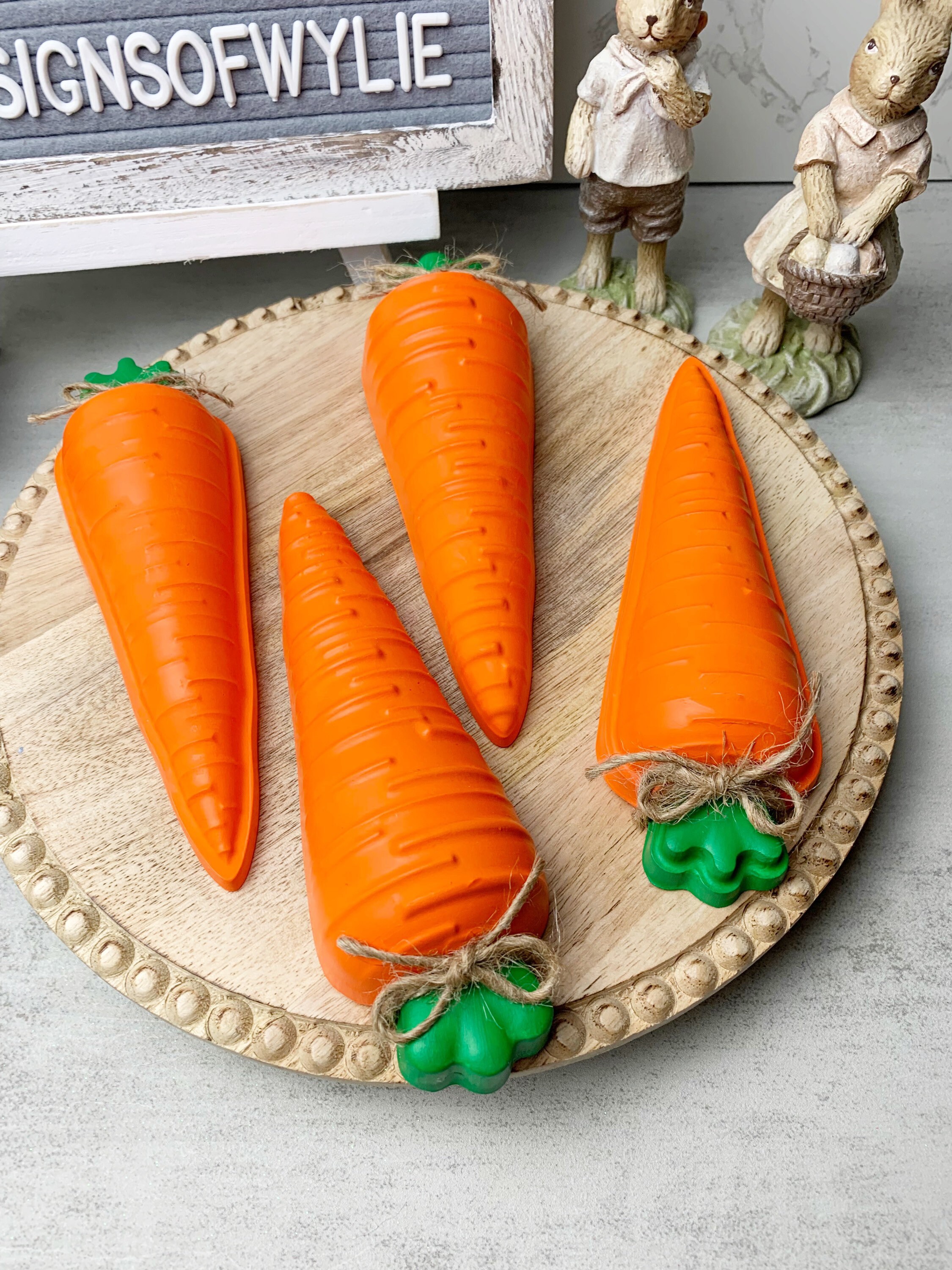 Fake Carrot Mini Cake Fake Carrot for Tiered Tray Carrot - Etsy