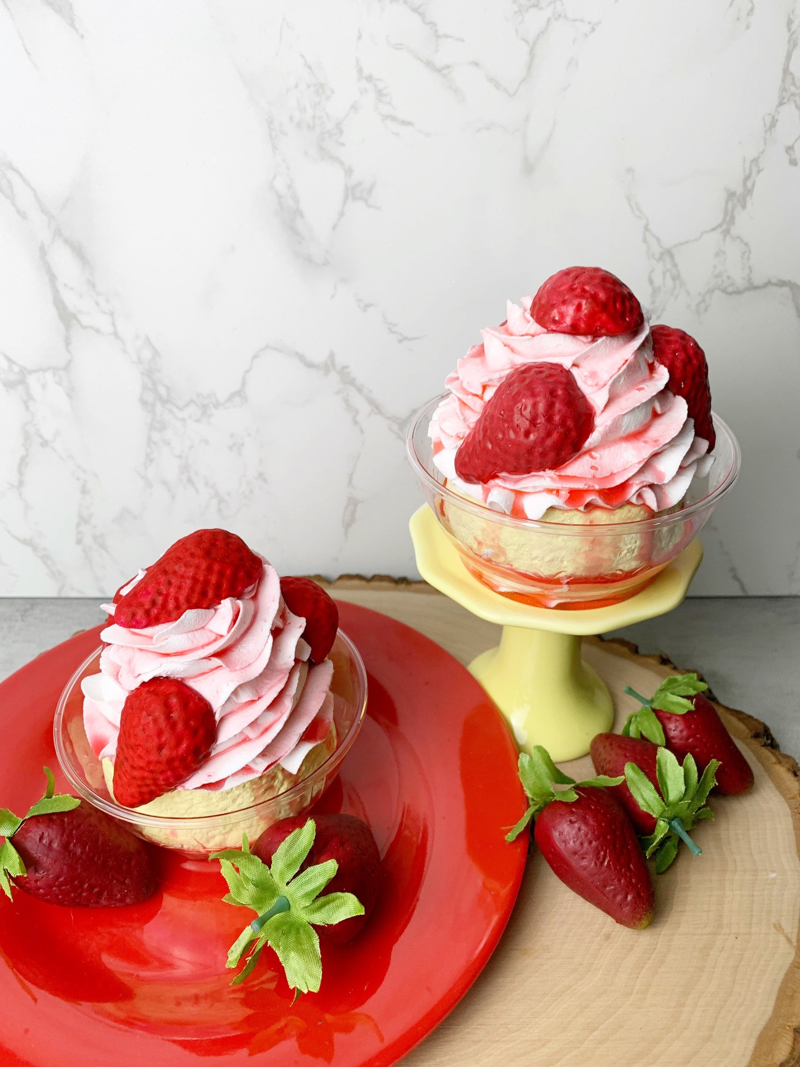 Fake Strawberry Shortcake, Fake Strawberries, Fake Fair Food ...