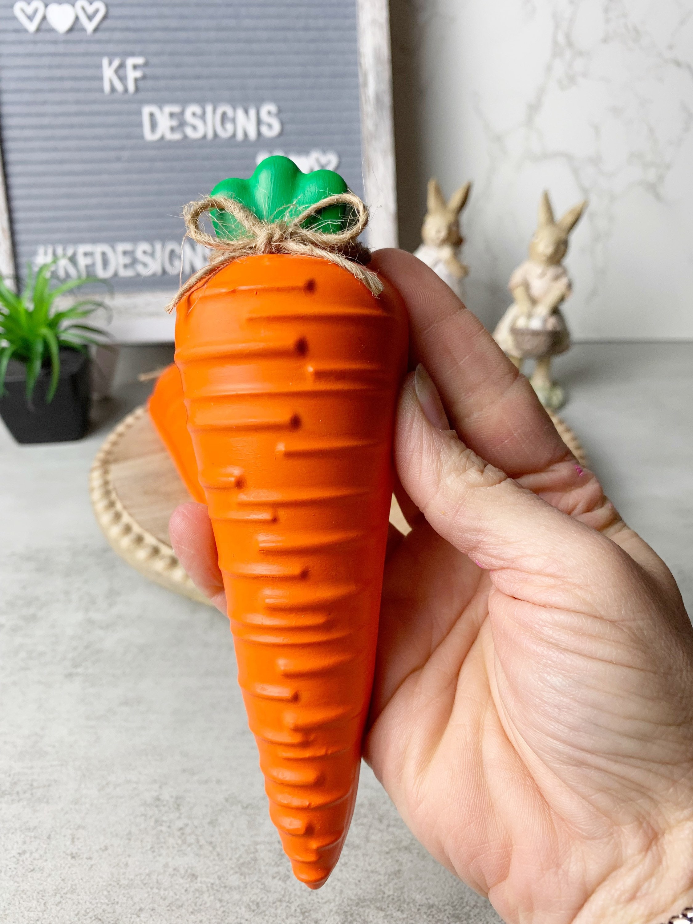 Fake Carrot Mini Cake Fake Carrot for Tiered Tray Carrot - Etsy