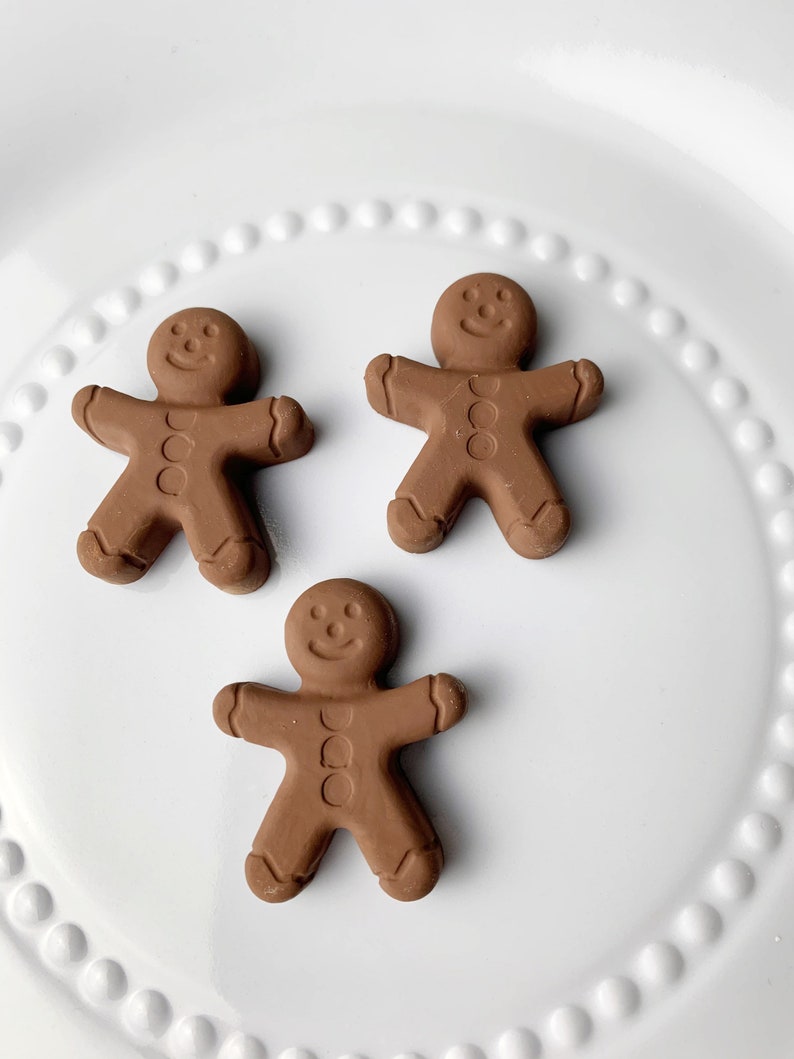 Set of 3 Mini Gingerbread Man Christmas Tiered Tray Decor - Etsy