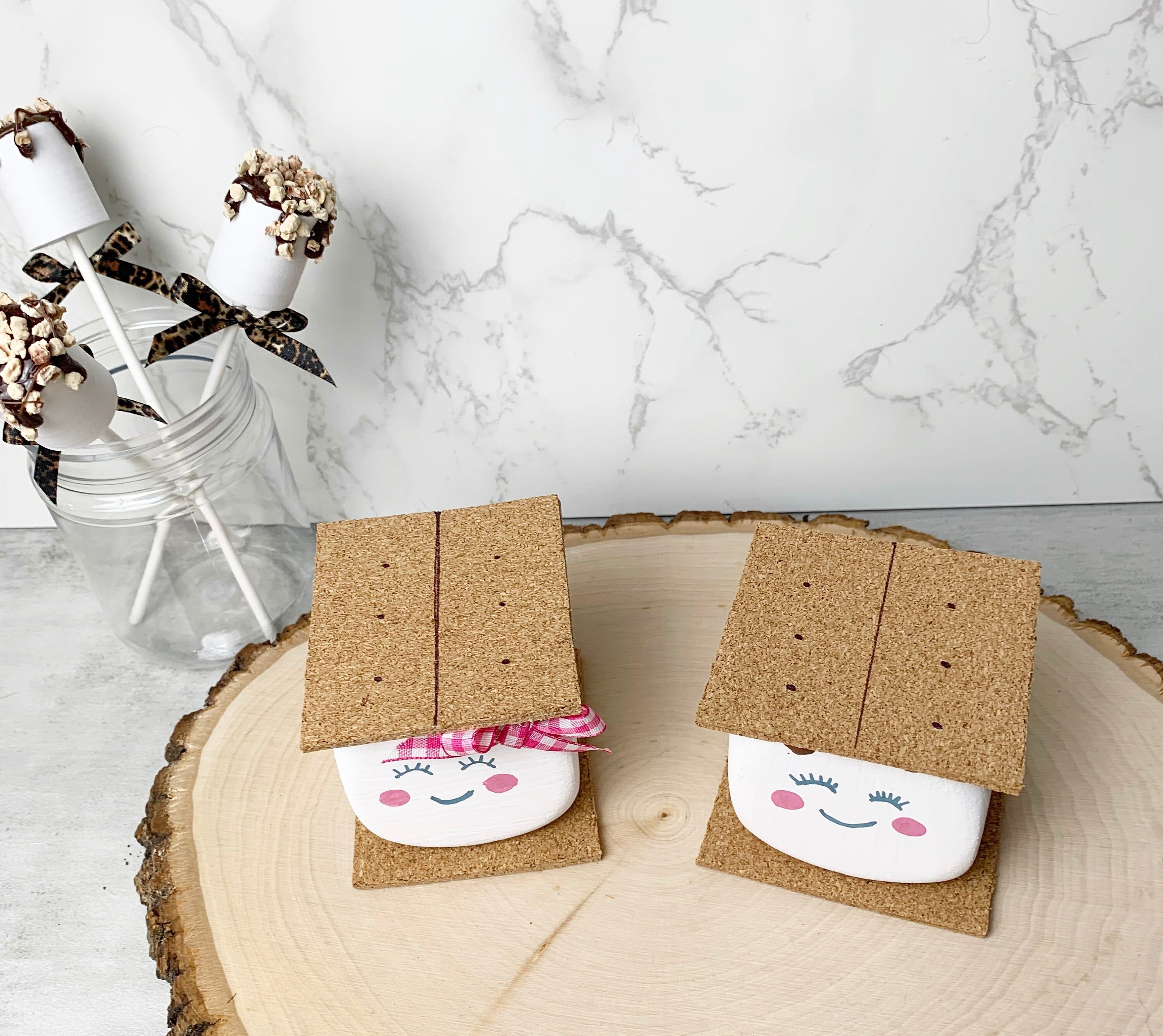 Fake Smore People Fake Smores Girl or Boy Smore Faux | Etsy