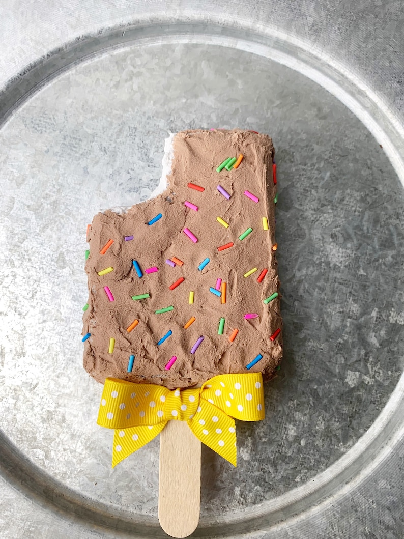 Fake Ice Cream Bar Fake Popsicle Ice Cream Tiered Tray | Etsy