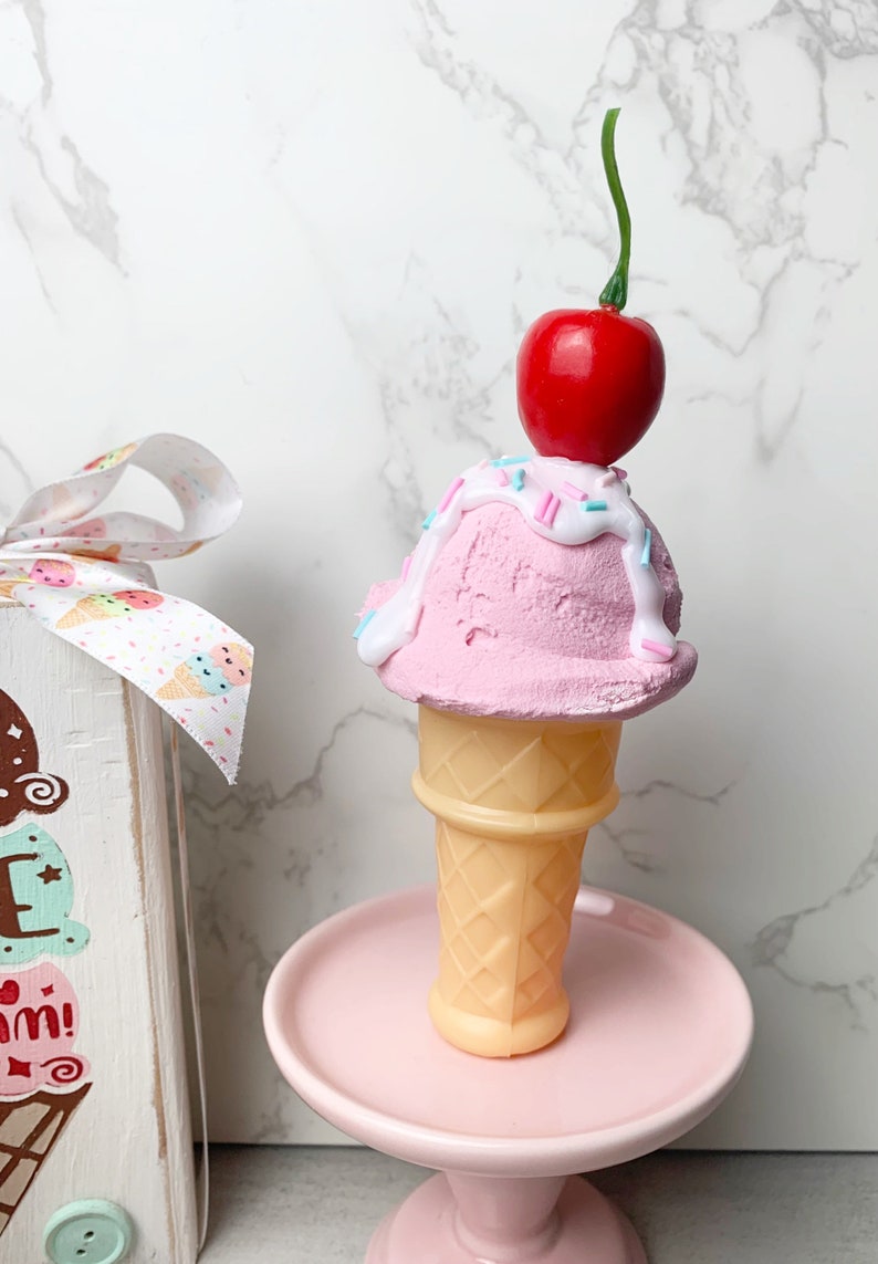 Fake Ice Cream Ice Cream Decor Birthday Decor Summer Decor - Etsy