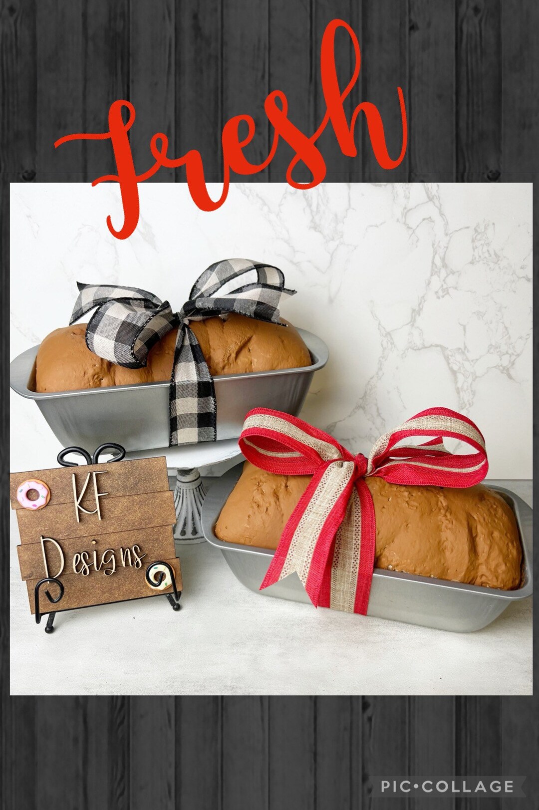 Fresh Baked Fake Bread, Fake Bread, Faux Bread Loaf, Holiday Decor - Etsy