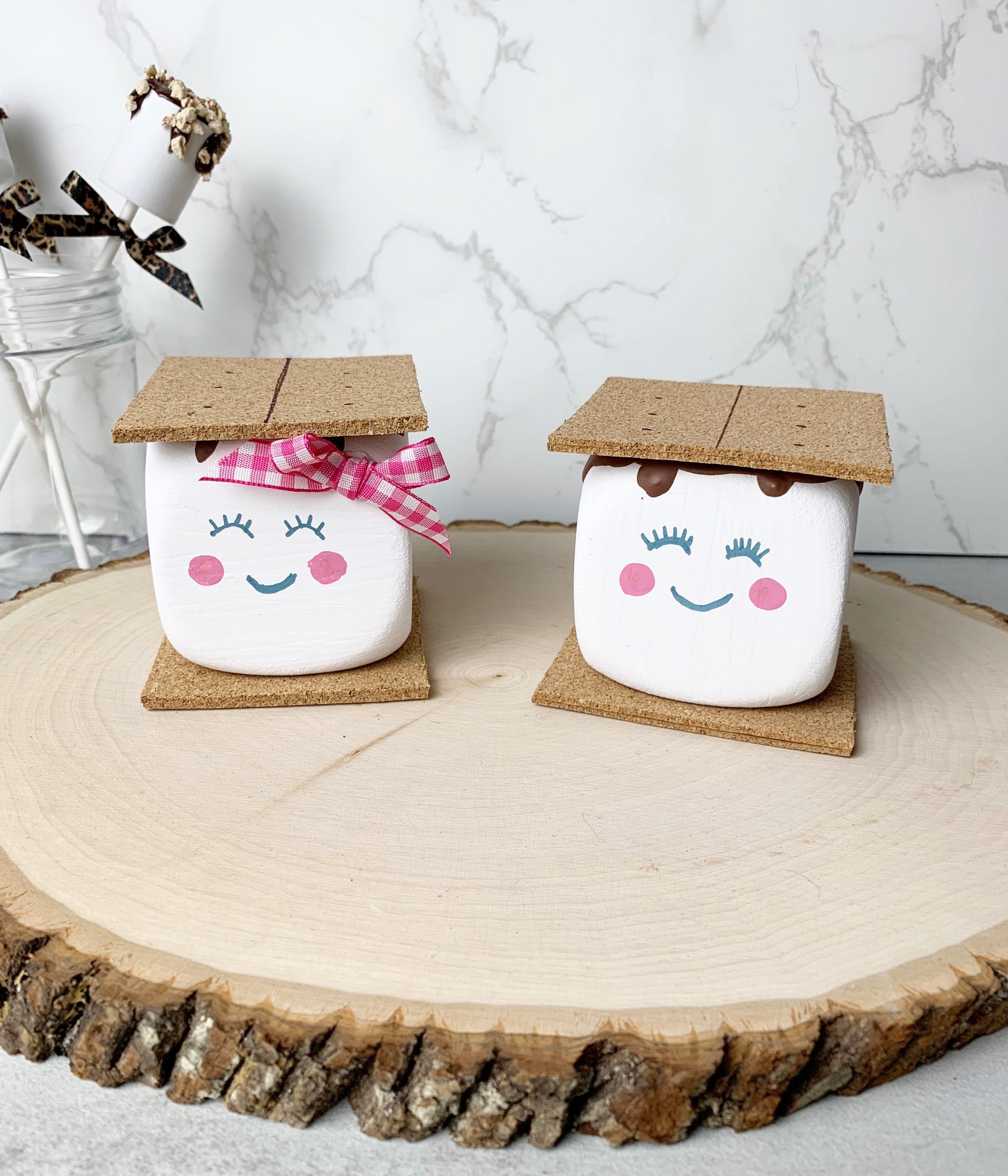 Fake Smore People Fake Smores Girl or Boy Smore Faux | Etsy