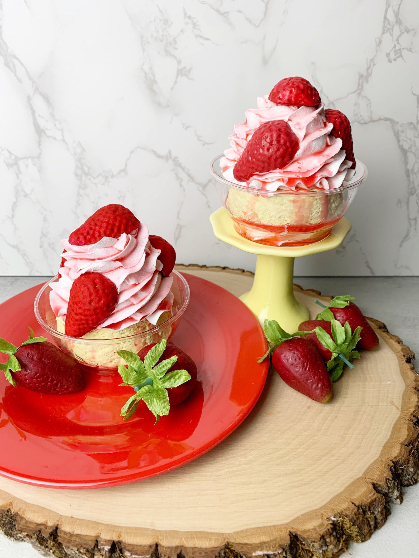 Fake Strawberry Shortcake, Fake Strawberries, Fake Fair Food ...