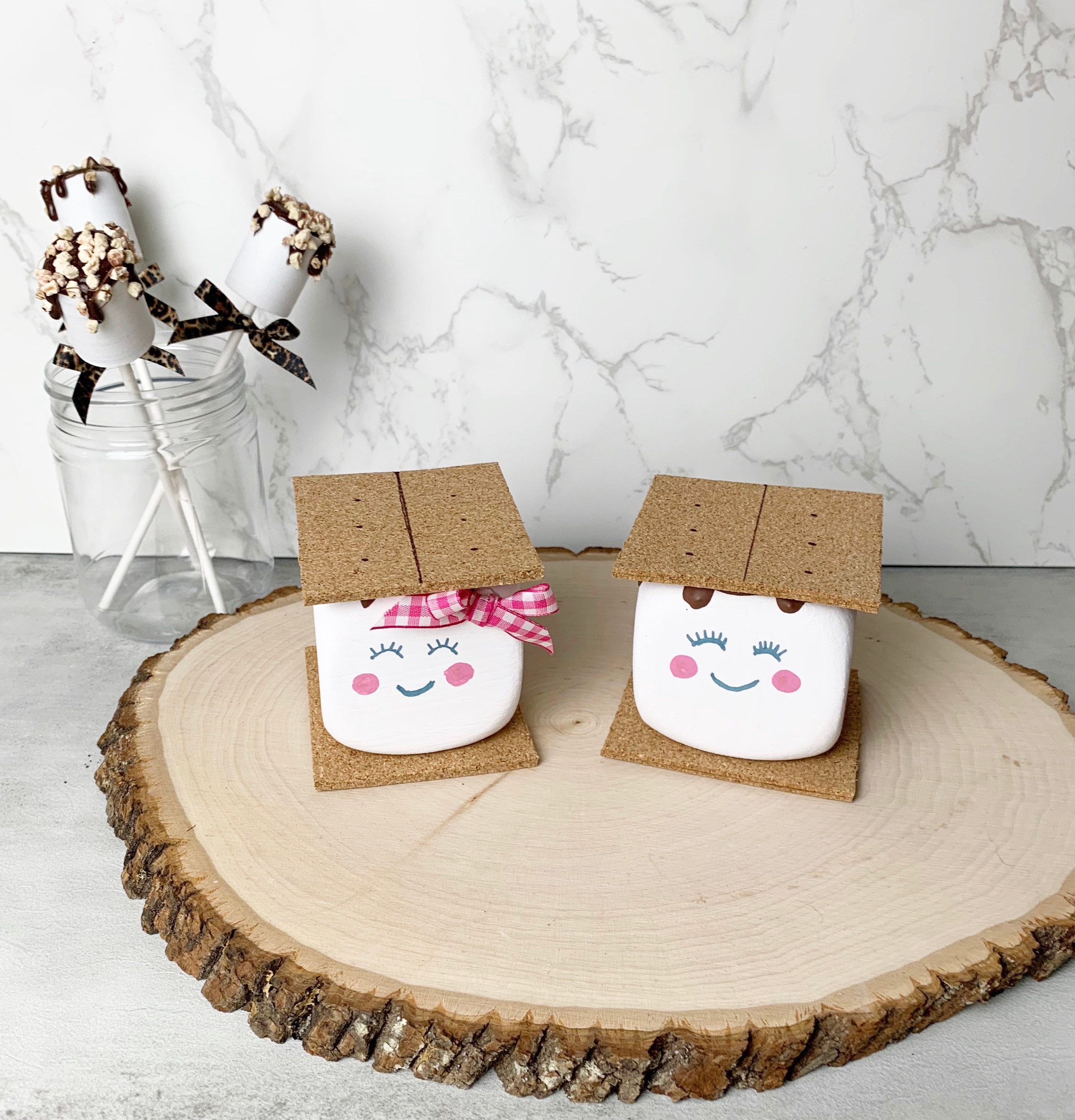 Fake Smore People Fake Smores Girl or Boy Smore Faux | Etsy