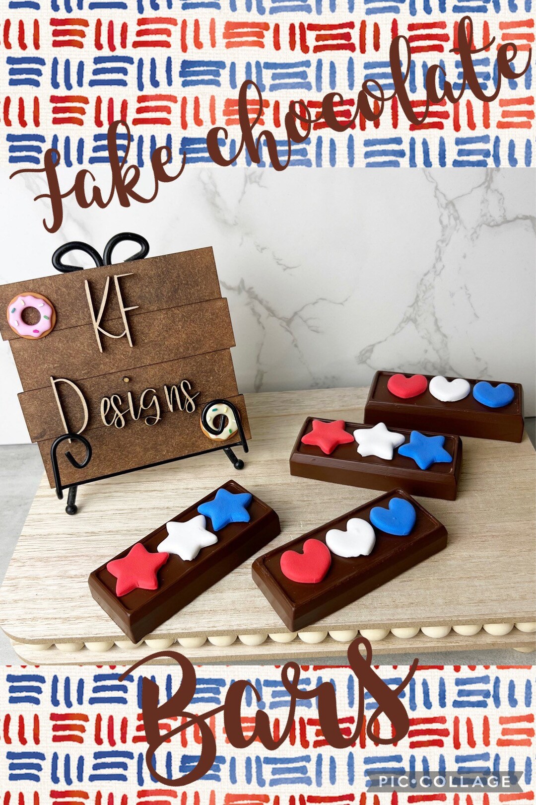 Fake Candy Bar, Fake Chocolate Bar, Patriotic Fake Candy, Patriotic ...