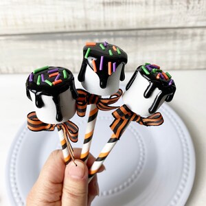 Halloween Fake Marshmallows, 3 to an Order, Tiered Tray Decor for ...