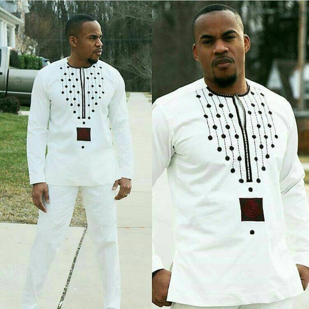 Ankara Men's Outfit/ African Men's Wear/ Ankara Men's Clothing/ Men's ...