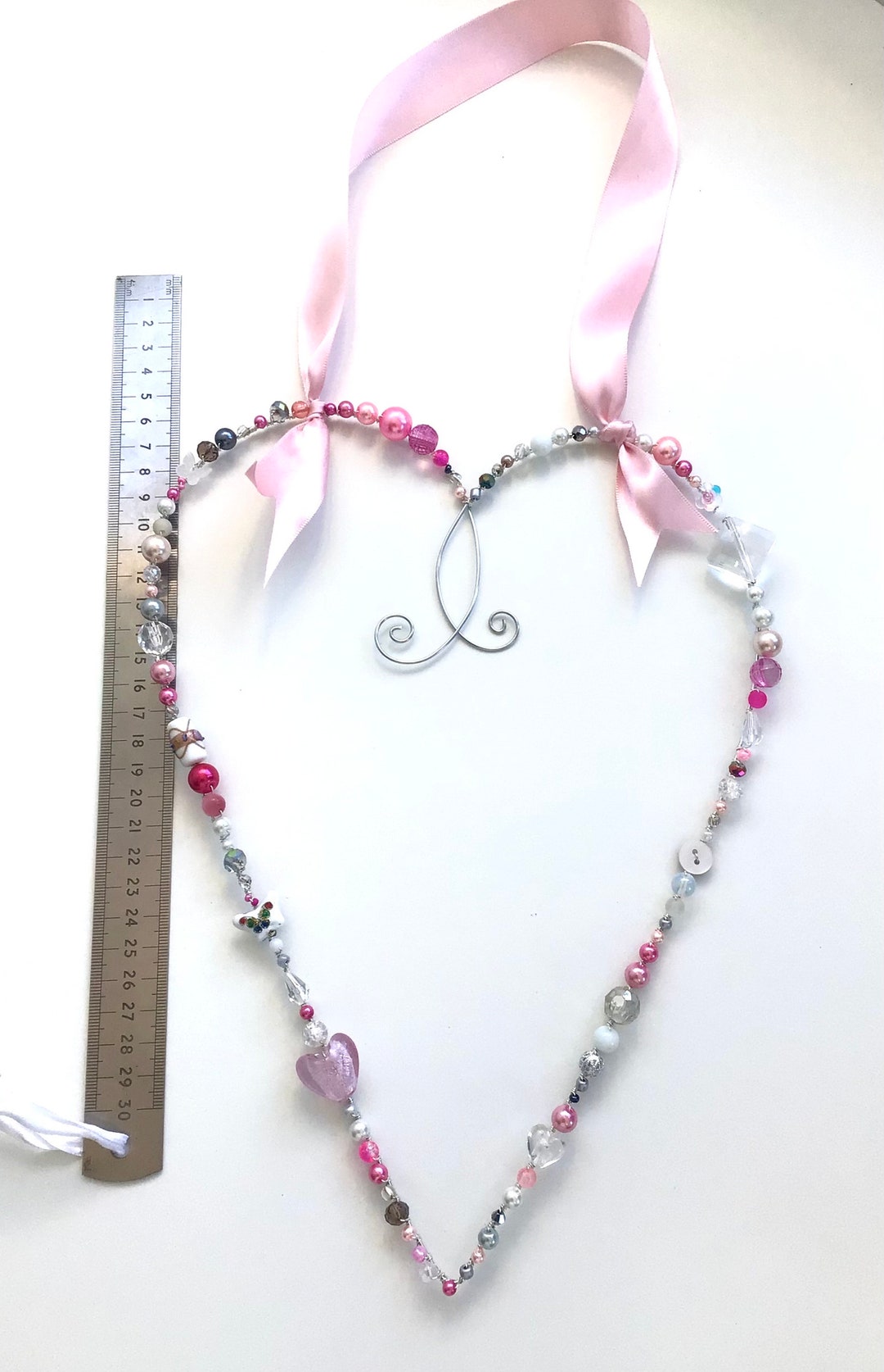 Luxury Large Wreath an Elegant Heart Decoration to Hang on Your Door or ...