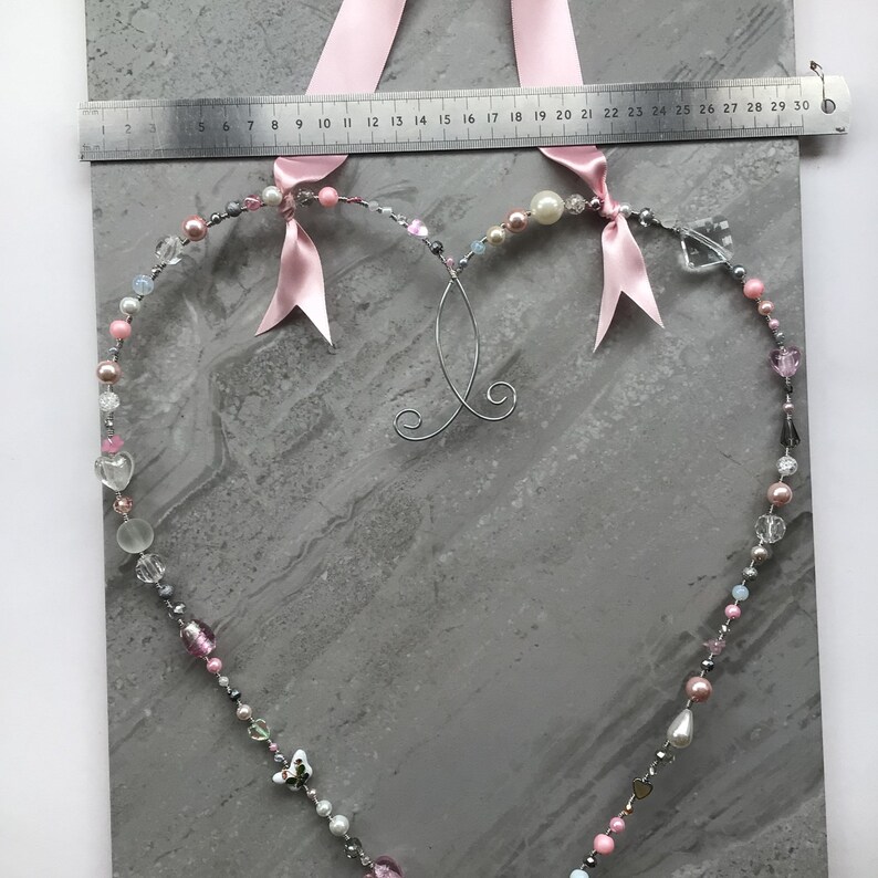 Luxury Large Wreath an Elegant Heart Decoration to Hang on | Etsy