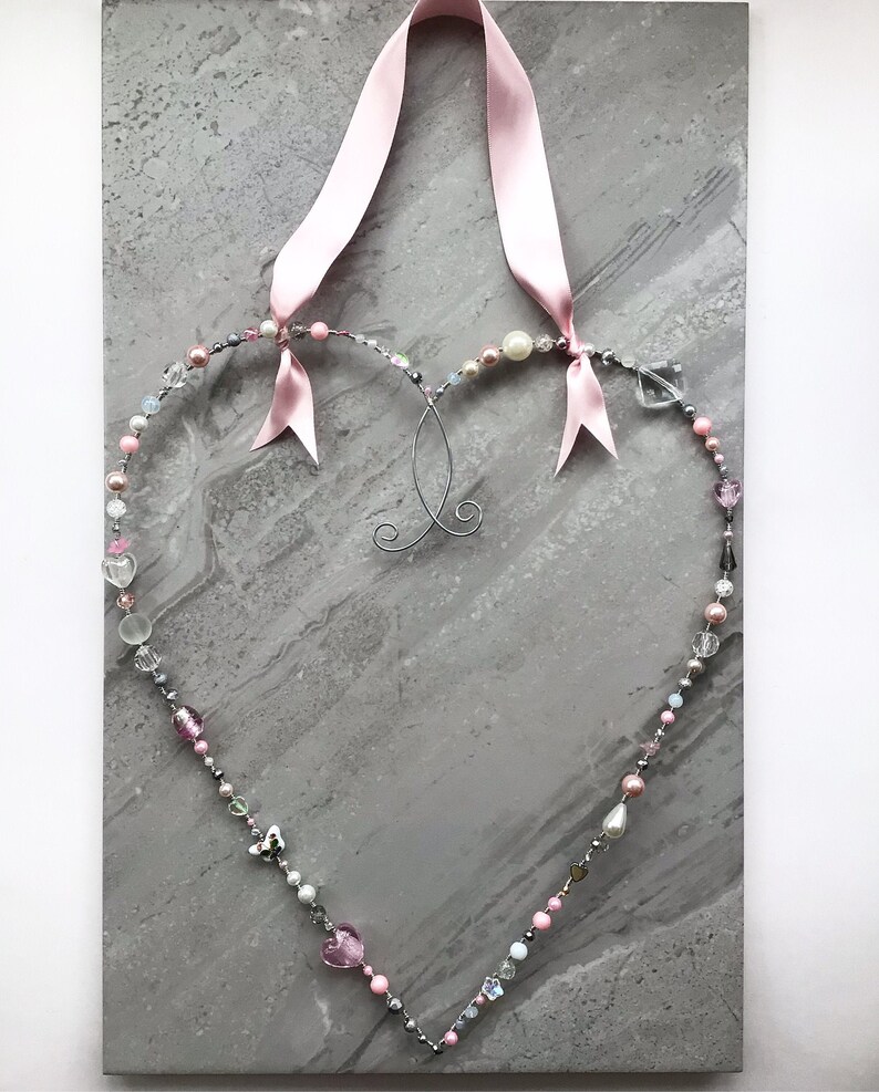 Luxury Large Wreath an Elegant Heart Decoration to Hang on | Etsy