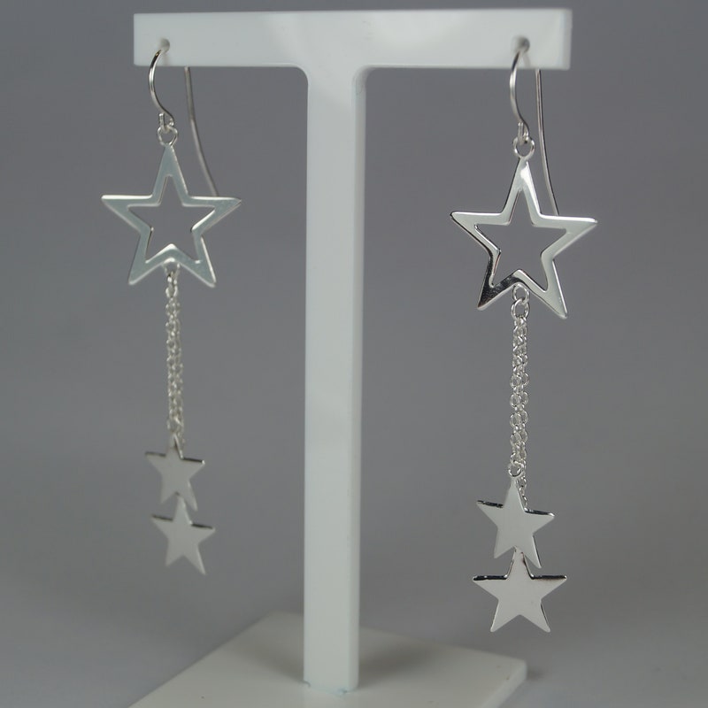Star Earrings - Etsy