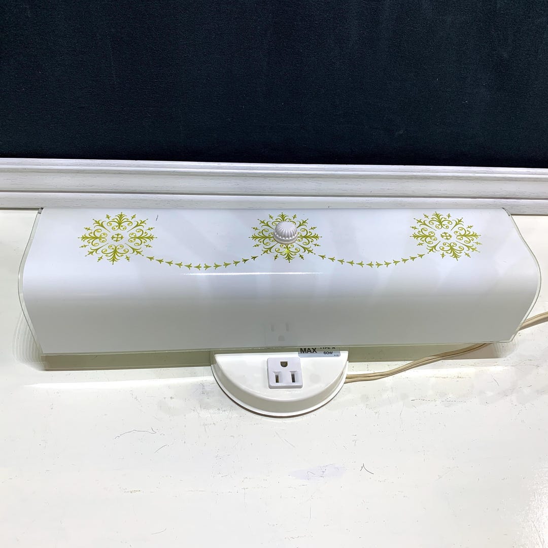 Channel Glass Bathroom Vanity Light, Wall Sconce Light, Utility Outlet ...