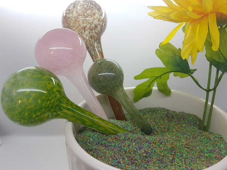 Watering Orbs Bulbs. Glass Plant Orbs. Watering Bulbs. - Etsy