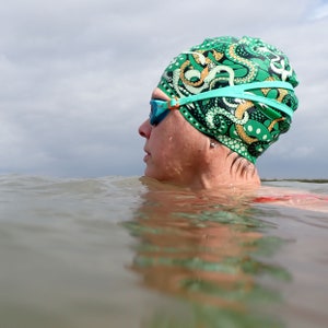 Swim Cap - "medusa" by Nancy Farmer - Beautiful and Unusual All-over ...
