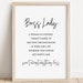 Boss Lady Office Decor, Boss Lady Gift, Woman Office Wall Art, Office ...