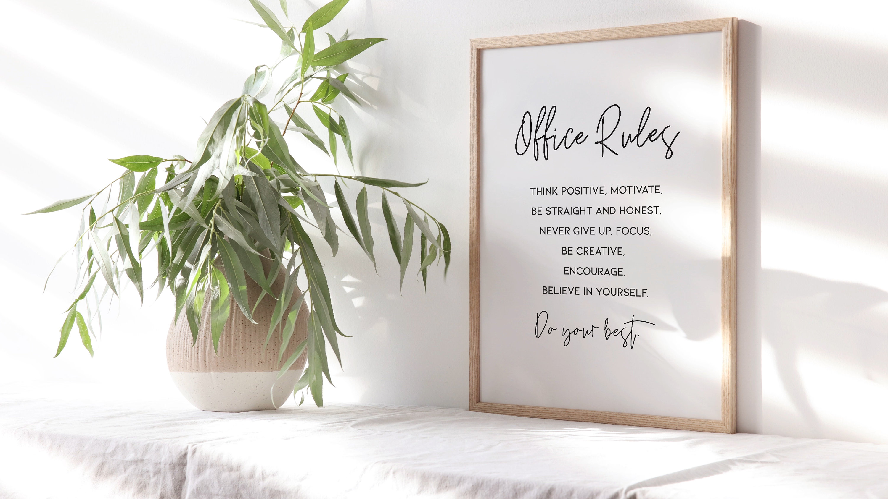 Team Office Rules, Printable Office Quotes, Inspirational Teamwork ...