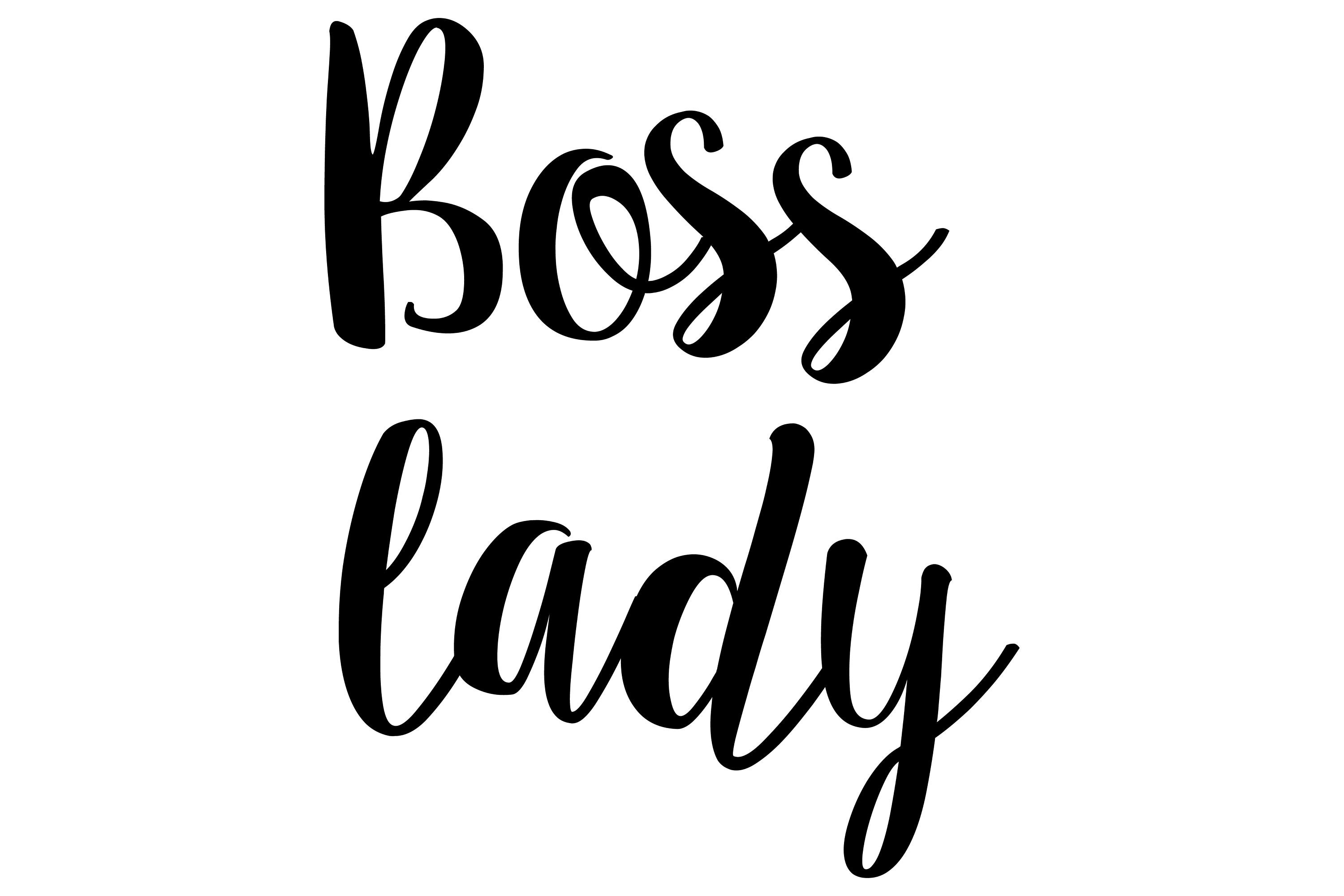 Boss Lady Sign, Printable Wall Art, Boss Lady Print, Office Wall Decor ...