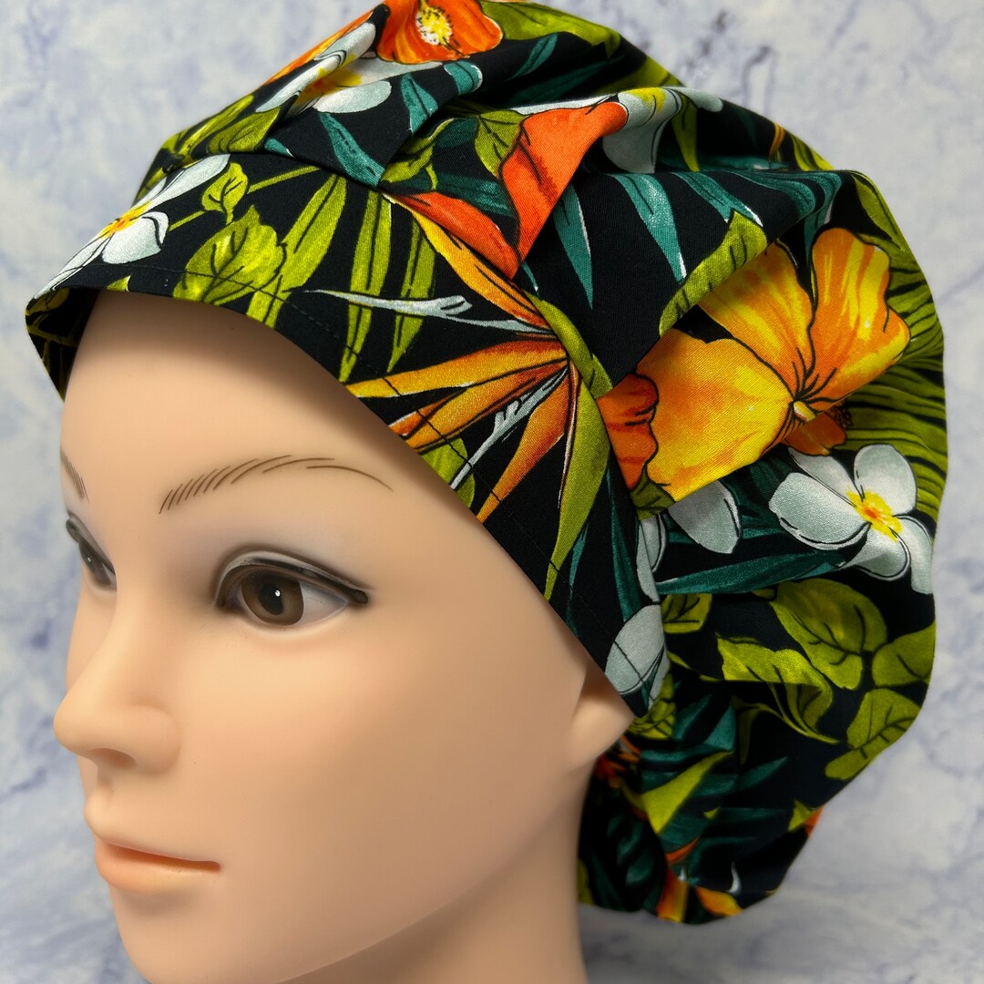 TOUCH of HAWAII fabric Bought Directly From Hawaii, Unisex Bouffant ...
