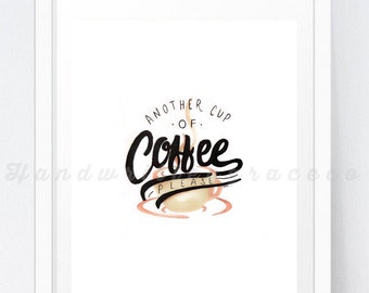 All Things Are Possible With Coffee and Mascara Brush - Etsy