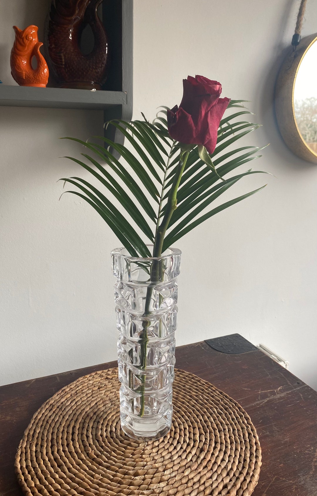 Luminarc Crystal Vase - Etsy